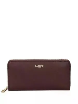 Lacoste Logo-print Zip-around Wallet - Red