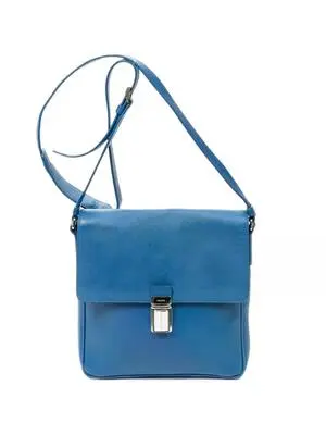 Prada Push-lock Leather Cross Body Bag