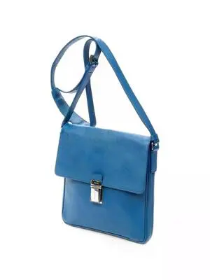 Prada Push-lock Leather Cross Body Bag
