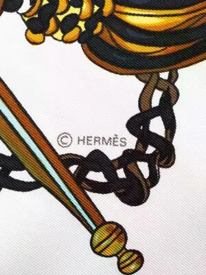 Hermès 1990-2020 Le Timbalier Silk Scarf 90 Scarves