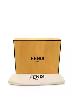 Fendi 2000-2010 Medium Leather Selleria Peekaboo Iconic Satchel