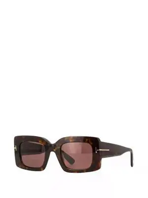 TOM FORD Brigitta Rectangle-frame Sunglasses