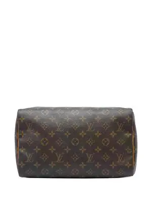 LOUIS VUITTON 2001 Monogram Speedy 30 Boston Bag