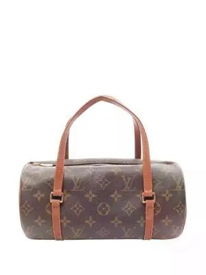 LOUIS VUITTON 1998 Monogram Papillon 26 Handbag - Brown