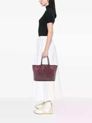Goyard 2011 Goyardine Saint Louis Pm Tote Bag - Red