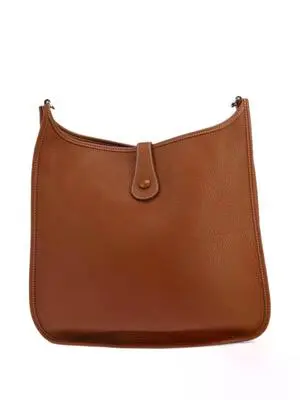 Hermès 2008 Evelyne Shoulder Bag - Brown