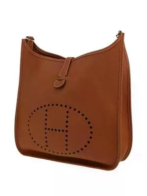 Hermès 2008 Evelyne Shoulder Bag - Brown