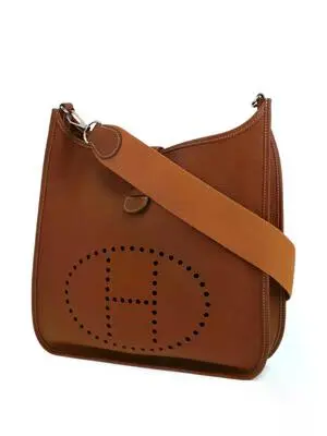 Hermès 2008 Evelyne Shoulder Bag - Brown