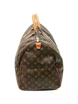 LOUIS VUITTON 55 Keepall Monogram Travel Bag