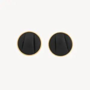 Chloé The Pleats Earrings - Black