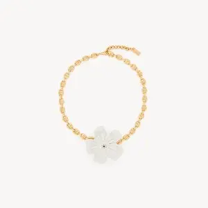 Chloé The Bloom Choker - Cloudy White