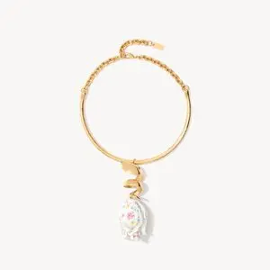Chloé The Bloomcraft Necklace - White Pink