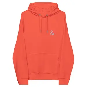 ANCHOR & CREW Burnt Just Explore. Seeker Organic Cotton Hoodie - Orange