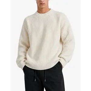 The Kooples Crewneck Relaxed-fit Merino-wool Jumper
