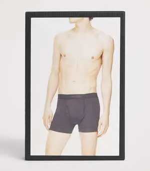 TOM FORD Stretch-cotton Logo Boxer Briefs