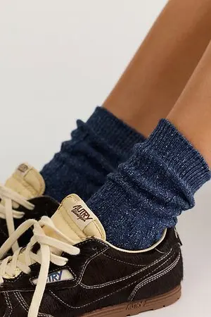 THUNDERS LOVE Wool Collection Socks At - Braid Blue