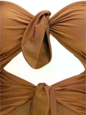 Zimmermann Knot-detail Cut-out Swimsuit