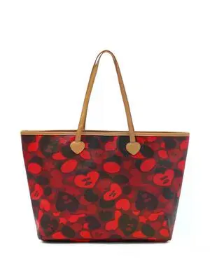 AAPE BY *A BATHING APE Heart-camo Tote Bag - Red