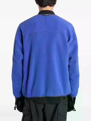 AND WANDER Zip-up Fleece Jacket