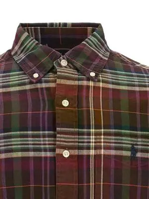 Polo Ralph Lauren Check-pattern Button-down Shirt - Brown