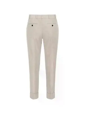 SLOWEAR Corduroy Turn-up Trousers