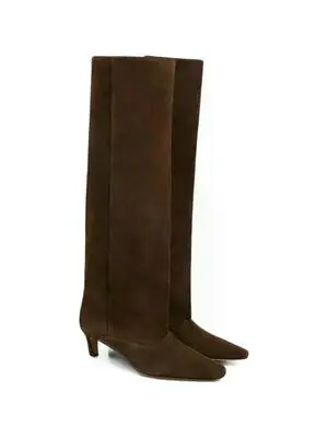 Sandro Pointed-toe Suede Boots
