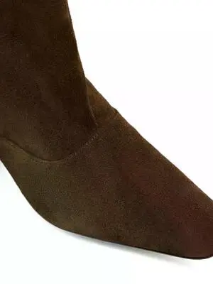 Sandro Pointed-toe Suede Boots