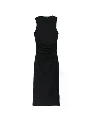 JAMES PERSE Cotton Jersey Tank Dress - Black