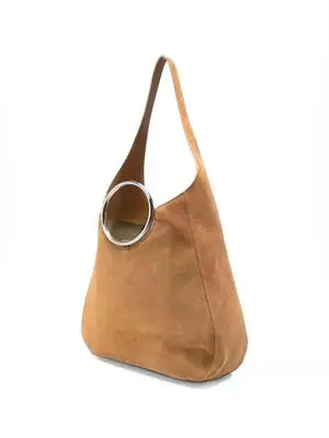 Coperni C Hobo Suede Shoulder Bag