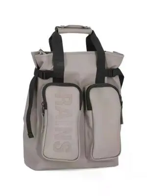Rains Texel Logo-embossed Backpack