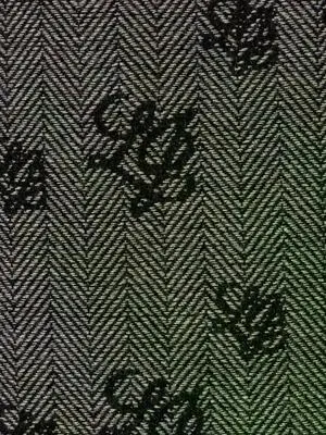 Liu Jo Herringbone Monogram-pattern Scarf