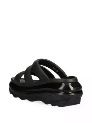 CROCS Triple-strap Platform Sandals