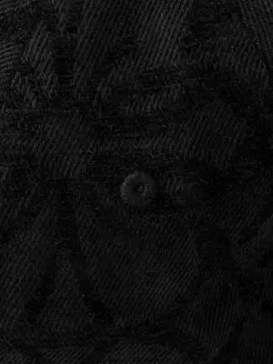 EVISU Kamon Logo-embroidered Jacquard Baseball Cap