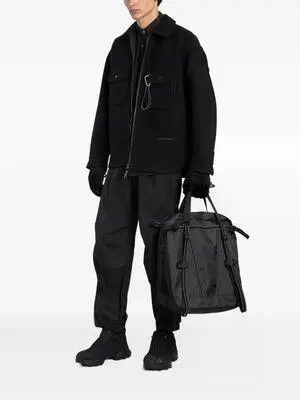 AND WANDER Zip-up Utility Bomber Jacket