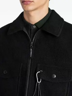 AND WANDER Zip-up Utility Bomber Jacket