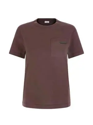 Brunello Cucinelli Monili-embellished Pocket T-shirt