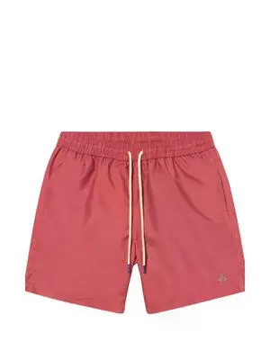 Brooks Brothers Drawstring-waistband Swim Shorts - Red