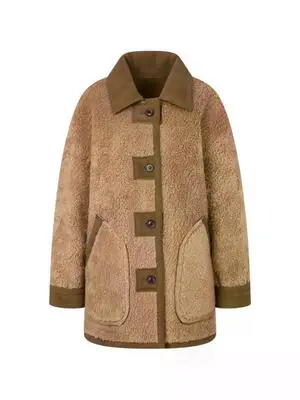 STUDIO TOMBOY Faux-fur Shearling-effect Jacket