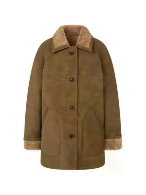 STUDIO TOMBOY Faux-fur Shearling-effect Jacket