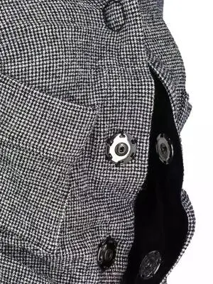 Junya Watanabe Draped Houndstooth Jacket