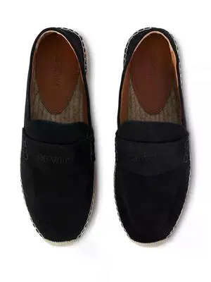 Off-White Bidarette Logo-print Suede Espadrilles