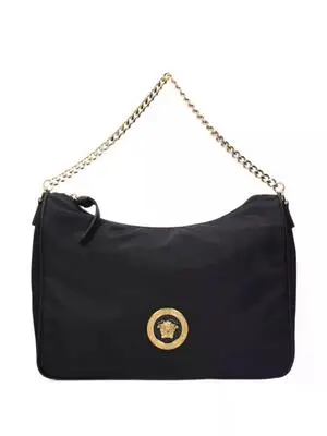 Versace Medusa Shoulder Bag - Black