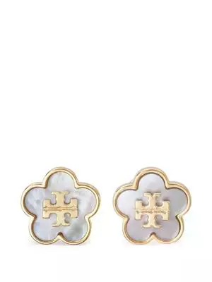 Tory Burch Forget Me Not Stud Earrings - Gold