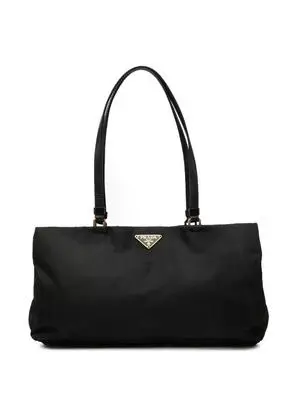 Prada 2000-2013 Tessuto Tote Bag - Black