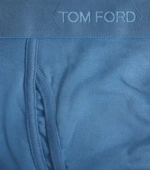 TOM FORD Stretch-cotton Logo Boxer Briefs
