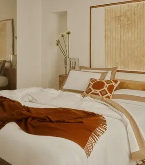 Frette Cotton Bold Queen Duvet Cover