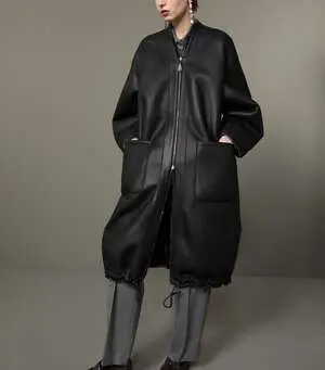 Max Mara Shearling Reversible Coat