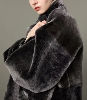 Max Mara Shearling Reversible Coat