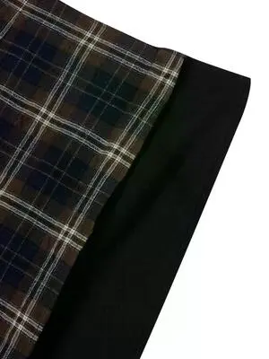 STUDIO TOMBOY Check-pattern A-line Maxi Skirt