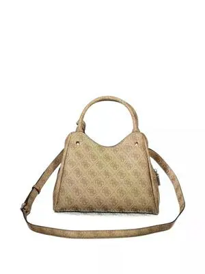 Guess Monogram-print Logo-plaque Tote Bag